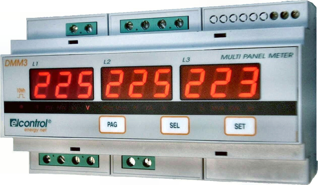 Energie analysatoren (Inbouw) | Elcontrol Nederland B.V.
